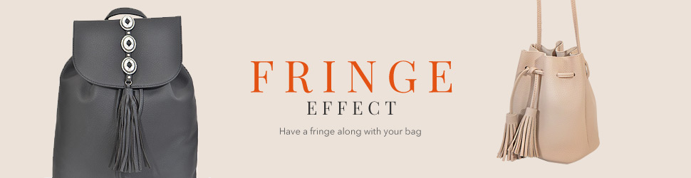 Fringe Effect Bags | OrangeShine.com